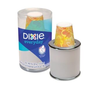 dixie 3 and 5 oz dual cup dispenser includes 20 3 oz cups