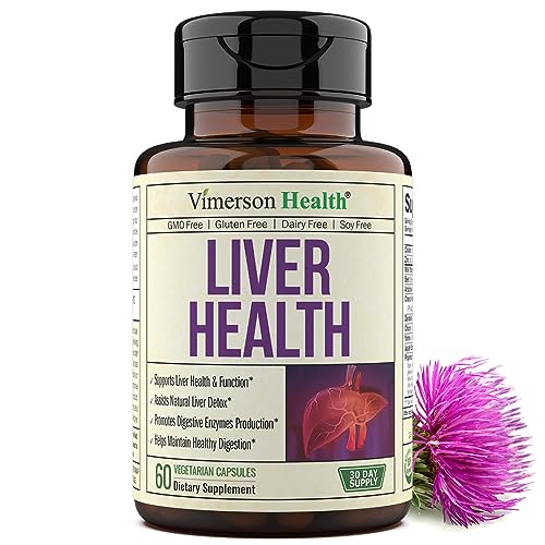 Liver Cleanse Detox & Repair - Artichoke Extract Liver Health Formula for Liver Detox & Liver Cleanse - Liver Support Supplement with Milk Thistle, Turmeric, Ginger, Dandelion, Zinc and more. 60 pills