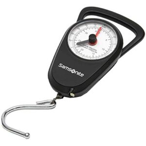 samsonite manual luggage scale, black, one size