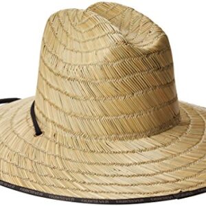 Quiksilver Men's Dredge Waterman Straw Sun Hat, Natural, L/XL