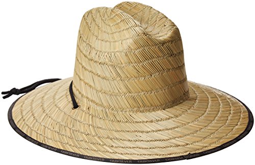 Quiksilver Men's Dredge Waterman Straw Sun Hat, Natural, L/XL