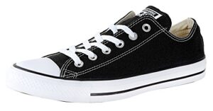 converse unisex chuck taylor all star ox low top classic black/white,. sneakers - 8.5 b(m) us women / 6.5 d(m) us men