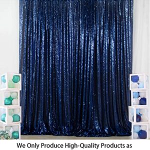 ShinyBeauty PHOTOBOOTH Background Best Choice-4FTx7FT-Sequin backdrops, Sequin Fabric,Wedding backdrops,Rust Backdrop,Sequin Curtains,Photography Backdrop (Buy it Now) (4FTx7FT, Navy Blue)