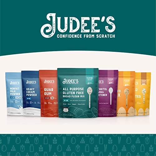 Judee’s Complete Meringue Powder Mix 11.4 oz - Great for Baking and Decorating - No Preservatives - Gluten-Free and Nut-Free - Make Meringue Cookies, Pies, Frosting, and Royal Icing