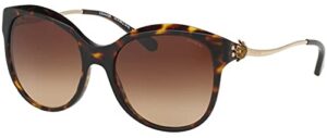 coach hc8189-541713 sunglasses l1610 dark tortoise/light gold w/brown gradient 55mm