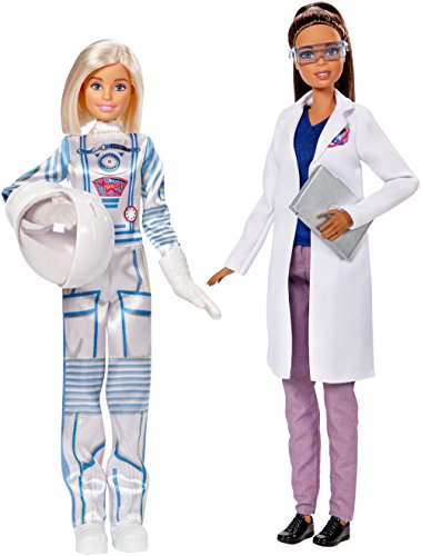 BARBIE ASTRONAUT & SPACE SCIENTIST DOLLS