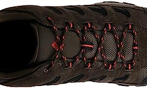 Columbia Mens Crestwood Hiking Shoe Breathable, High-Traction Grip, Camo Brown, Heatwave, 12 US