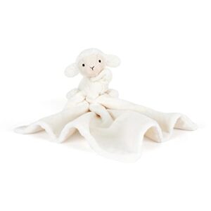 jellycat bashful lamb baby stuffed animal security blanket