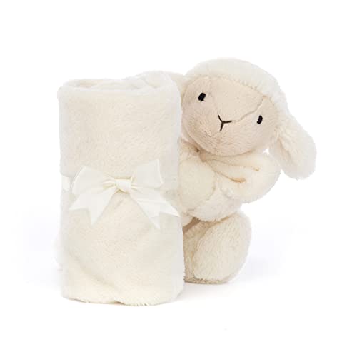 Jellycat Bashful Lamb Baby Stuffed Animal Security Blanket