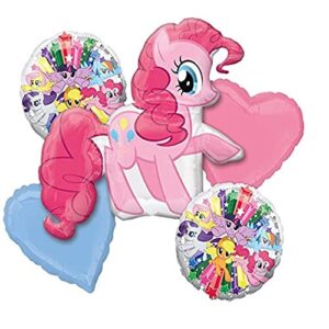 amscan international 3484401 pinkie pie foil balloon group bouquet