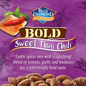 Blue Diamond Almonds Sweet Thai Chili Flavored Snack Nuts, 6 Ounce (Pack of 1)