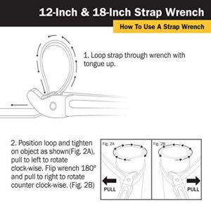 Titan Tools - 18 Strap Wrench (21316)