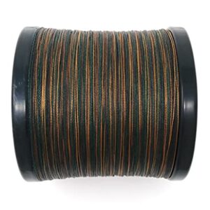 Reaction Tackle Braided Fishing Line Green Camo 10LB 150yd