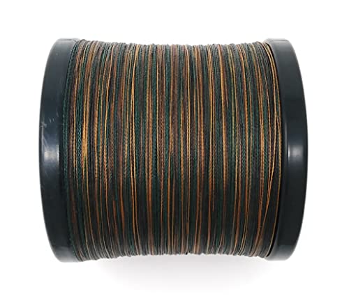 Reaction Tackle Braided Fishing Line Green Camo 10LB 150yd