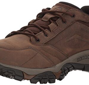 Merrell mens Moab Adventure Lace Wtpf Hiking Shoe, Dark Earth, 11.5 US