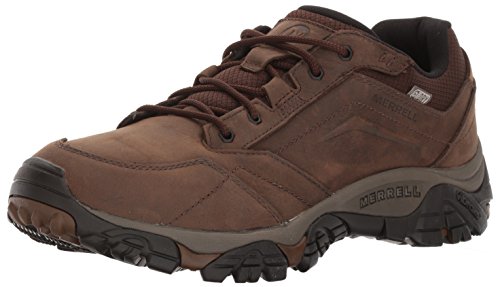 Merrell mens Moab Adventure Lace Wtpf Hiking Shoe, Dark Earth, 11.5 US