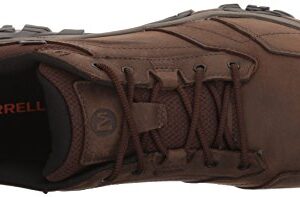 Merrell mens Moab Adventure Lace Wtpf Hiking Shoe, Dark Earth, 11.5 US