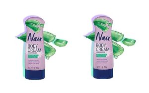 nair hair removal lotion - aloe & lanolin - 9 oz - 2 pk by nair