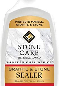 Stone Care International Granite Stone Sealer - 16 Ounce - for Granite Marble Soapstone Quartz Quartzite Slate Limestone Corian Laminate Tile Countertop