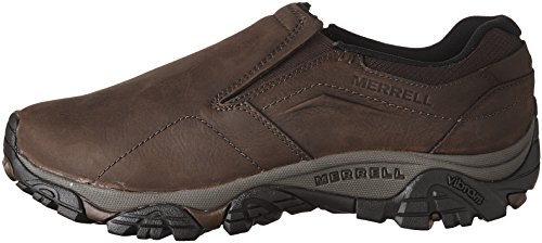 Merrell Men's Moab Adventure MOC Hiking Shoe, Dark Earth, 9 M US