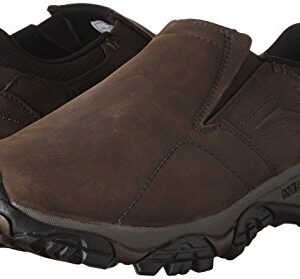 Merrell Men's Moab Adventure MOC Hiking Shoe, Dark Earth, 9 M US