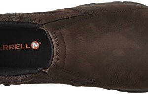 Merrell Men's Moab Adventure MOC Hiking Shoe, Dark Earth, 9 M US