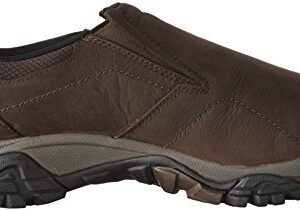 Merrell Men's Moab Adventure MOC Hiking Shoe, Dark Earth, 9 M US