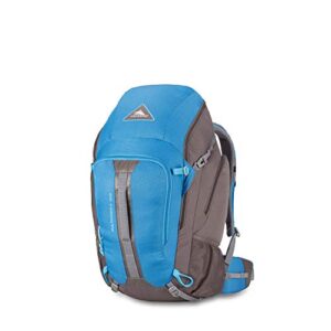 high sierra pathway internal frame hiking backpack, mineral/slate/glacier, 50l