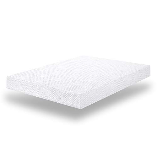 PrimaSleep 6 inch Smooth Top Foam Mattress,Memory Foam,Bed in Box,Twin