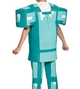 Armor Deluxe Minecraft Costume, Blue, Medium (7-8)