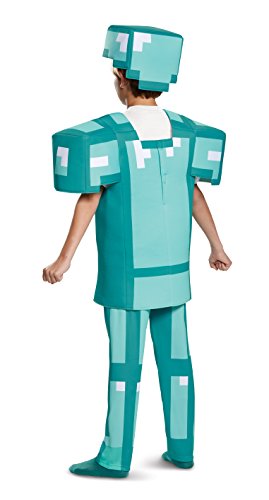 Armor Deluxe Minecraft Costume, Blue, Medium (7-8)