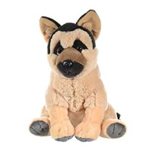 Wild Republic, German Shepherd Plush, Stuffed Animal, Plush Toy, Gifts Kids, Pet Shop, 12 Inches