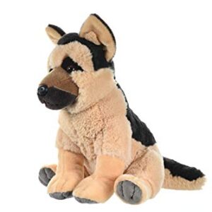 Wild Republic, German Shepherd Plush, Stuffed Animal, Plush Toy, Gifts Kids, Pet Shop, 12 Inches