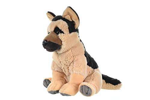 Wild Republic, German Shepherd Plush, Stuffed Animal, Plush Toy, Gifts Kids, Pet Shop, 12 Inches