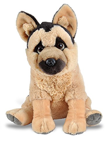 Wild Republic, German Shepherd Plush, Stuffed Animal, Plush Toy, Gifts Kids, Pet Shop, 12 Inches