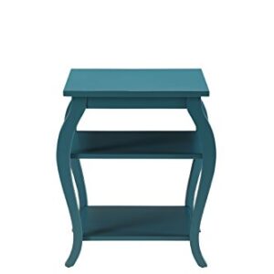 ACME Furniture Becci End Table, One Size, Teal