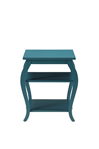 ACME Furniture Becci End Table, One Size, Teal