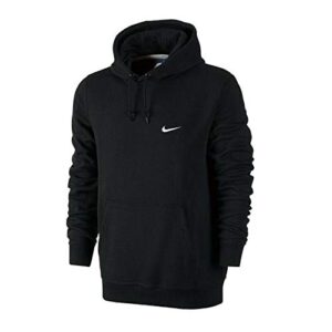 826433-010 nike men black pull-over hoodie size medium