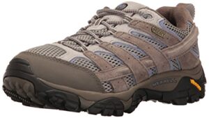 merrell womens moab 2 wtpf hiking shoe, falcon, 8.5 us