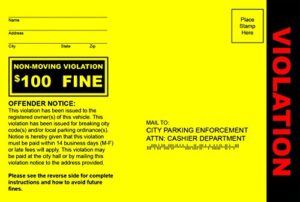 patriot web design fake parking tickets - pack of 10