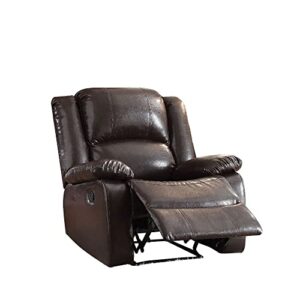 acme furniture acme vita recliner, espresso, one size