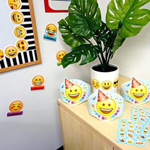 CTP Emoji Fun Happy Birthday Crown, Celebrating Birthdays, 30 Pieces (Creative Teaching Press 2565)