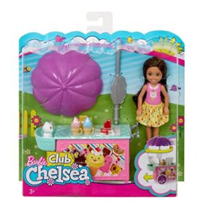 Barbie Club Chelsea Ice Cream Cart Doll & Playset