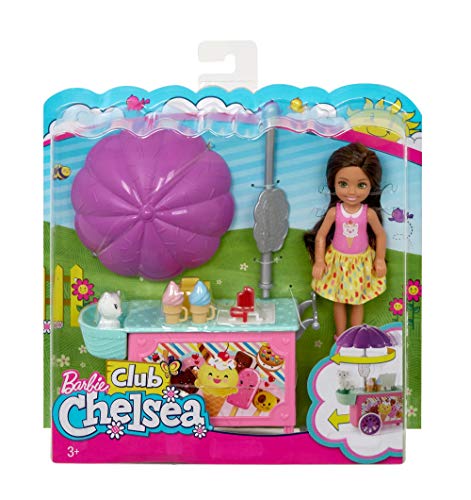 Barbie Club Chelsea Ice Cream Cart Doll & Playset