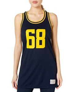 nuyu women's uc berkeley-racerback dress, navy, xl