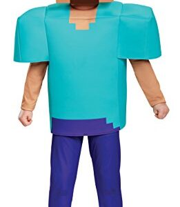 Steve Deluxe Minecraft Costume, Multicolor, Medium (7-8)