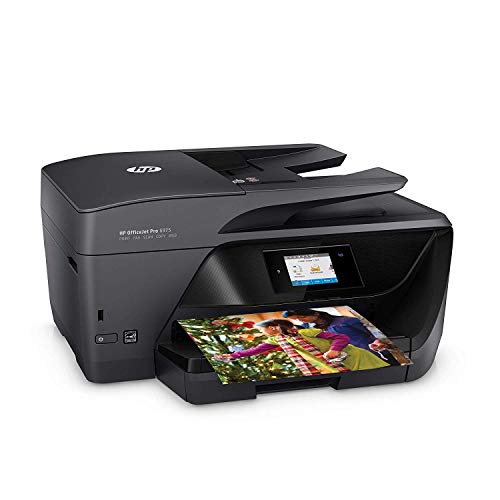 HP OfficeJet Pro 6975 All-in-One Wireless Printer, Double-Sided Print and Scan, HP Instant Ink, Works with Alexa (J7K36A)