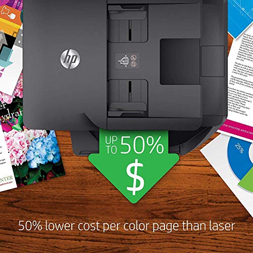 HP OfficeJet Pro 6975 All-in-One Wireless Printer, Double-Sided Print and Scan, HP Instant Ink, Works with Alexa (J7K36A)