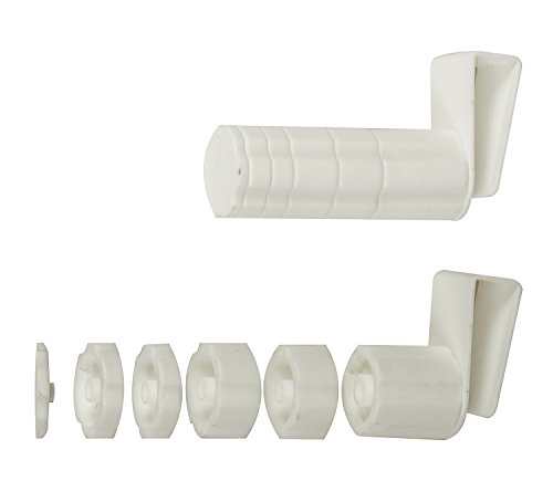 PF WaterWorks PF0990TankBRACEToilet Tank Support - Secure Toilet Tank - No Tools or Cutting RequiredWhite