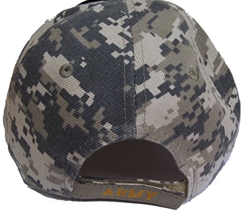 United States Army CAMO Baseball Style Embroidered HAT Flag us USA Cap